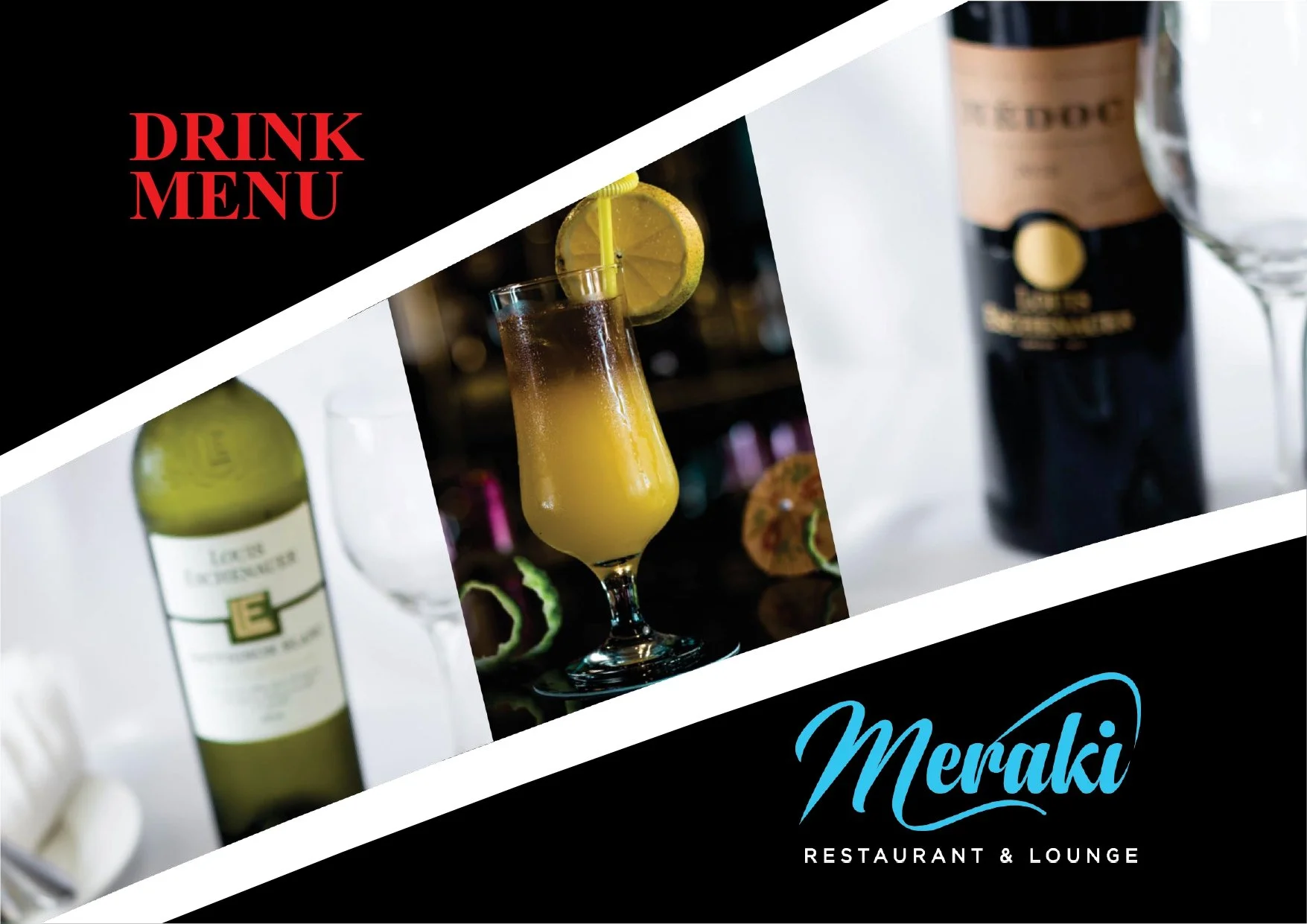 Meraki Drinks Menu — Belanova Apartments and Suites
