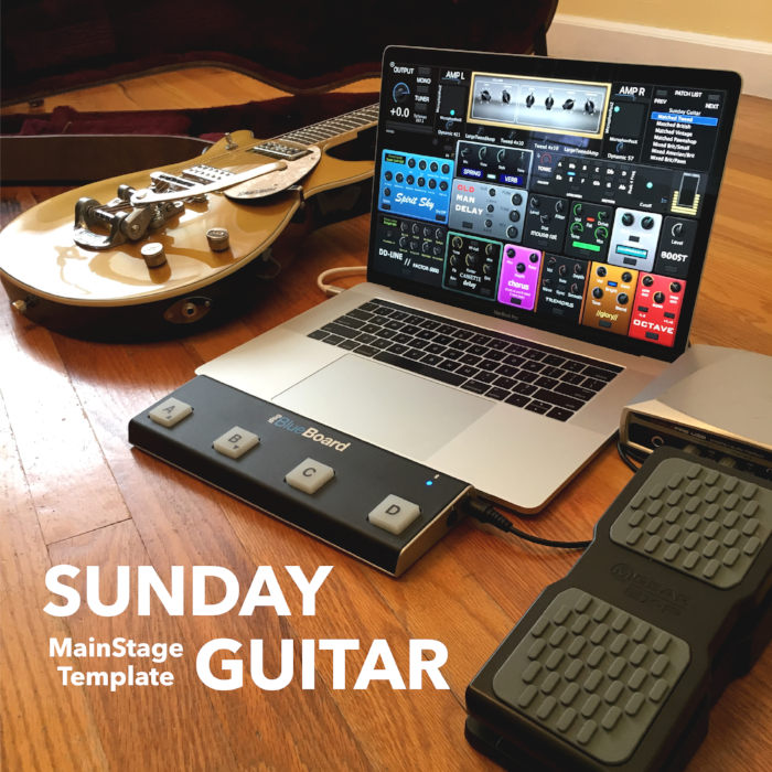 Sunday Guitar- MainStage Guitar Template Is Here! – Sunday Sounds