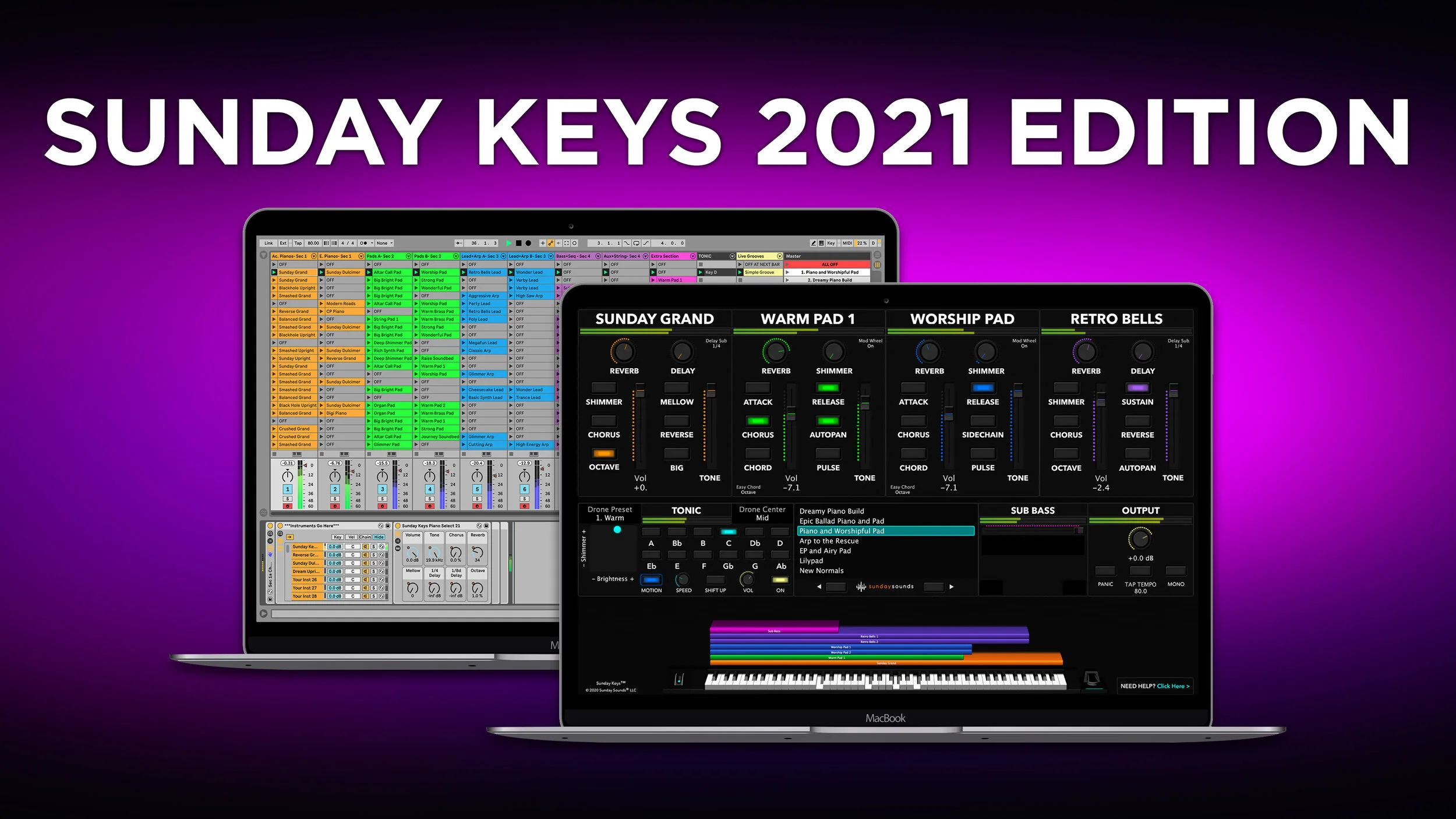Introducing Sunday Keys 2021 for MainStage and Ableton Live – Sunday Sounds