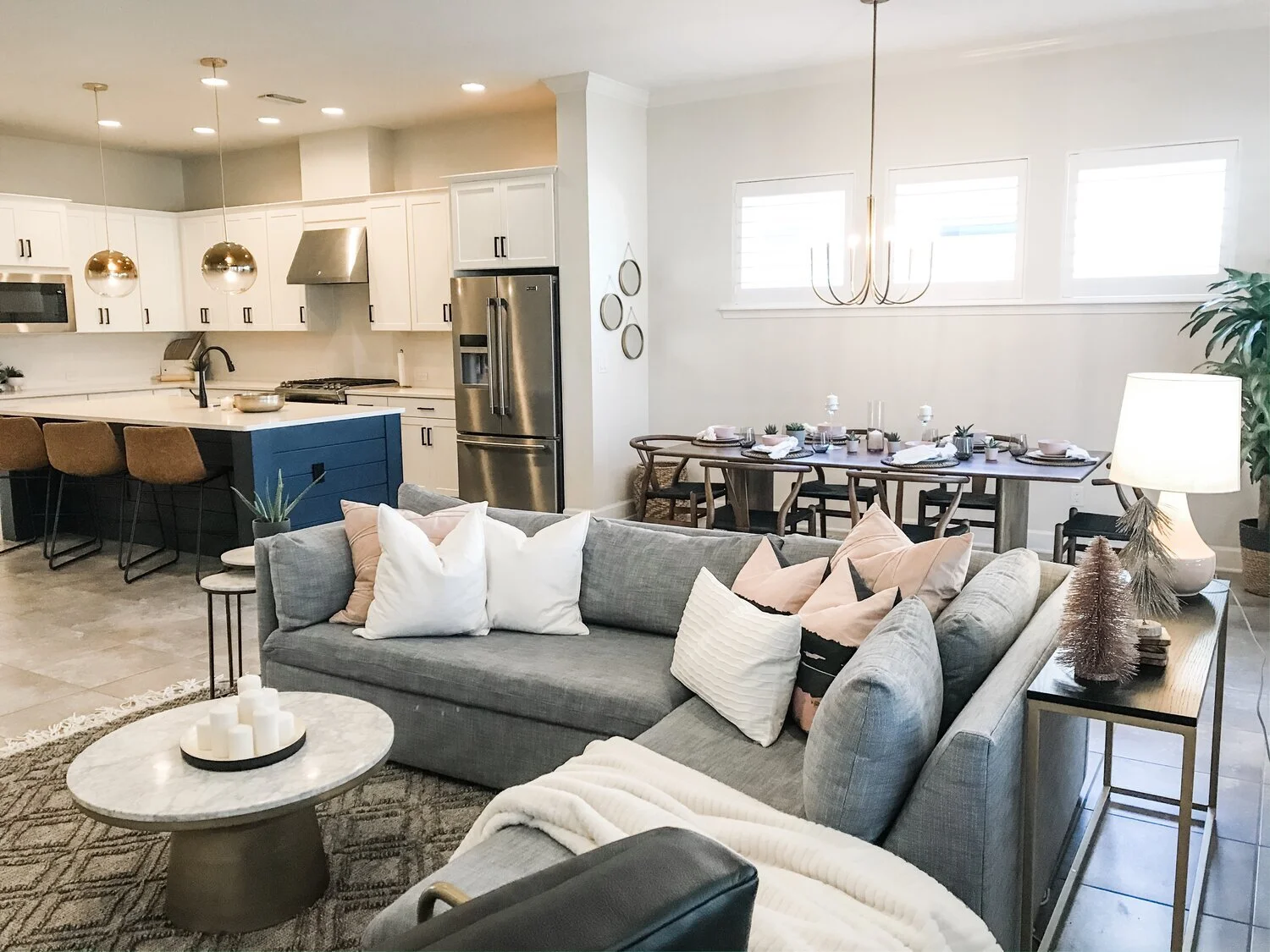 Contemporary Open Concept — Welcome Home Styling