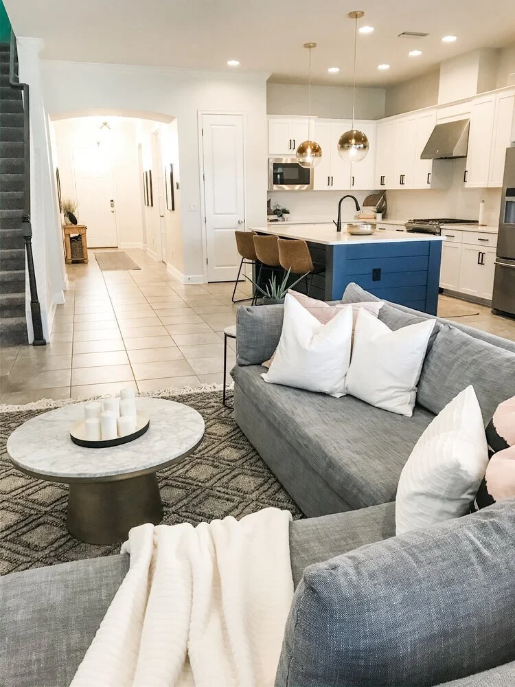 Contemporary Open Concept — Welcome Home Styling