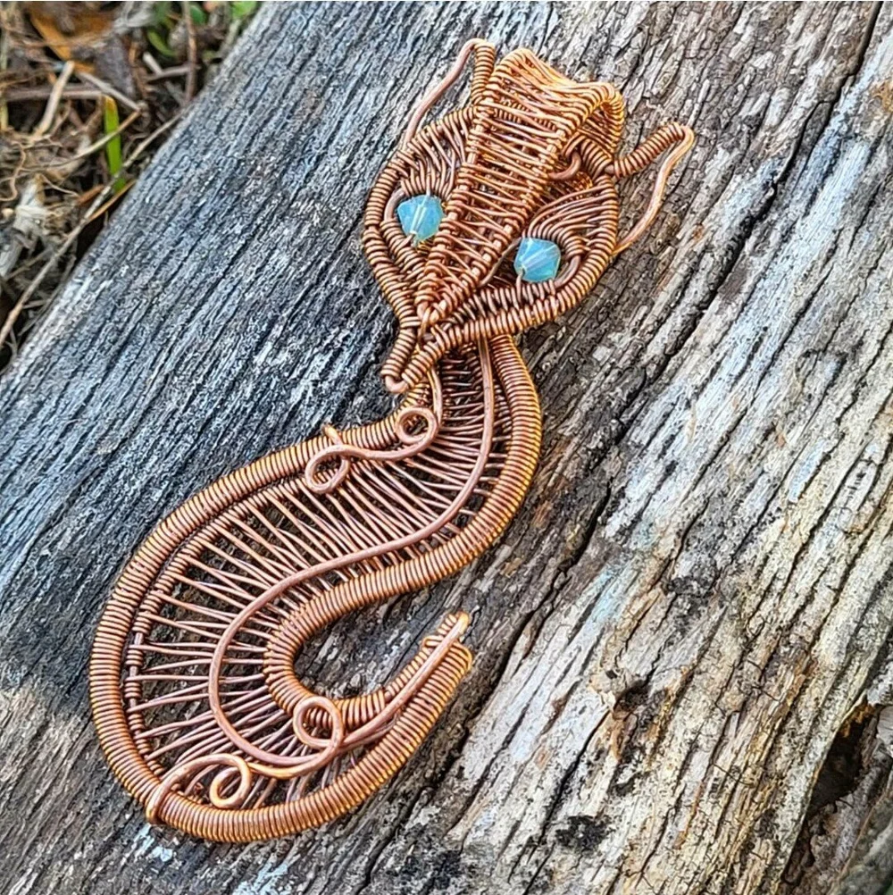 Copper Wire Art Animals