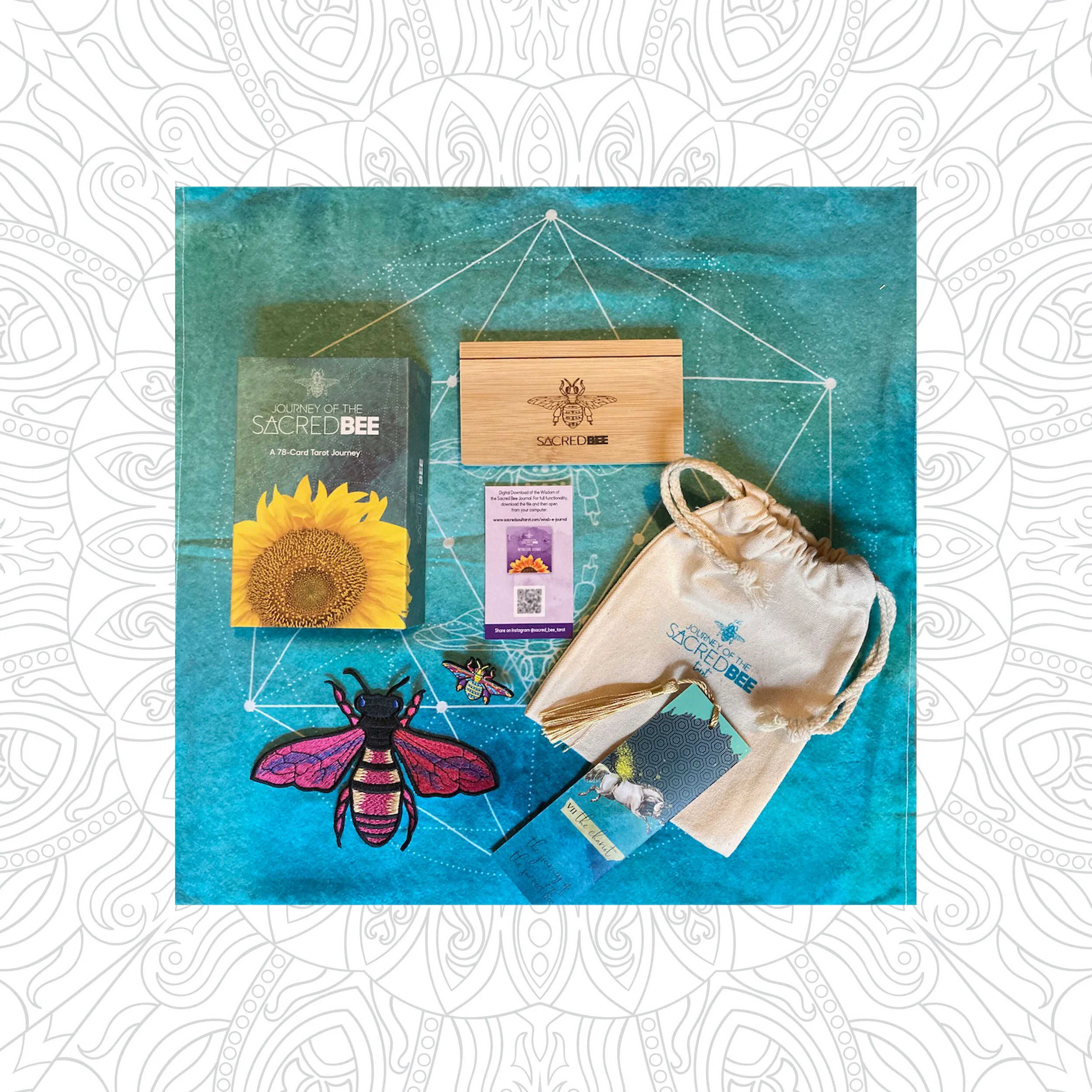Journey of the Sacred Bee 78- Card Tarot Deck and guide-book — Tarot of ...
