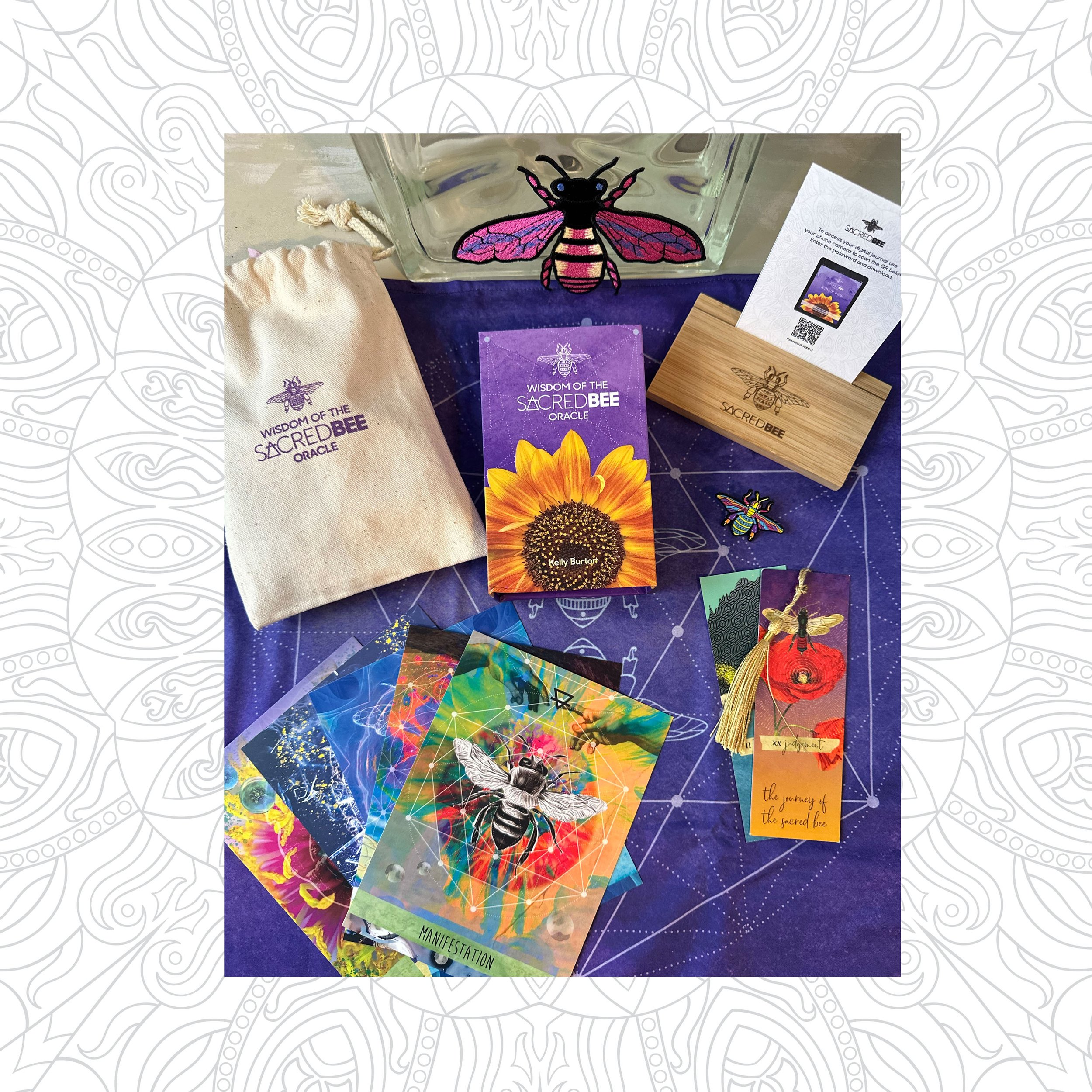 Journey of the Sacred Bee 78- Card Tarot Deck and guide-book — Tarot of ...