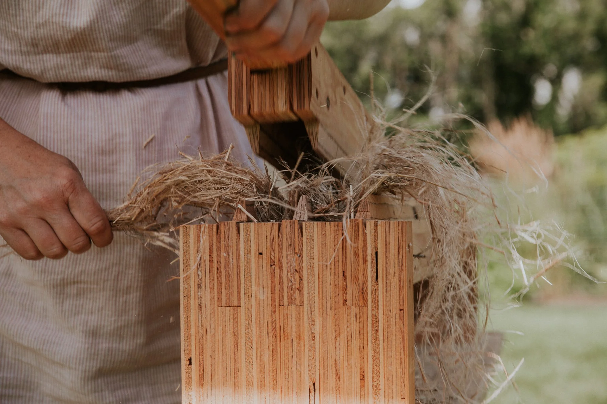 Processing Flax — Pembina Fibreshed