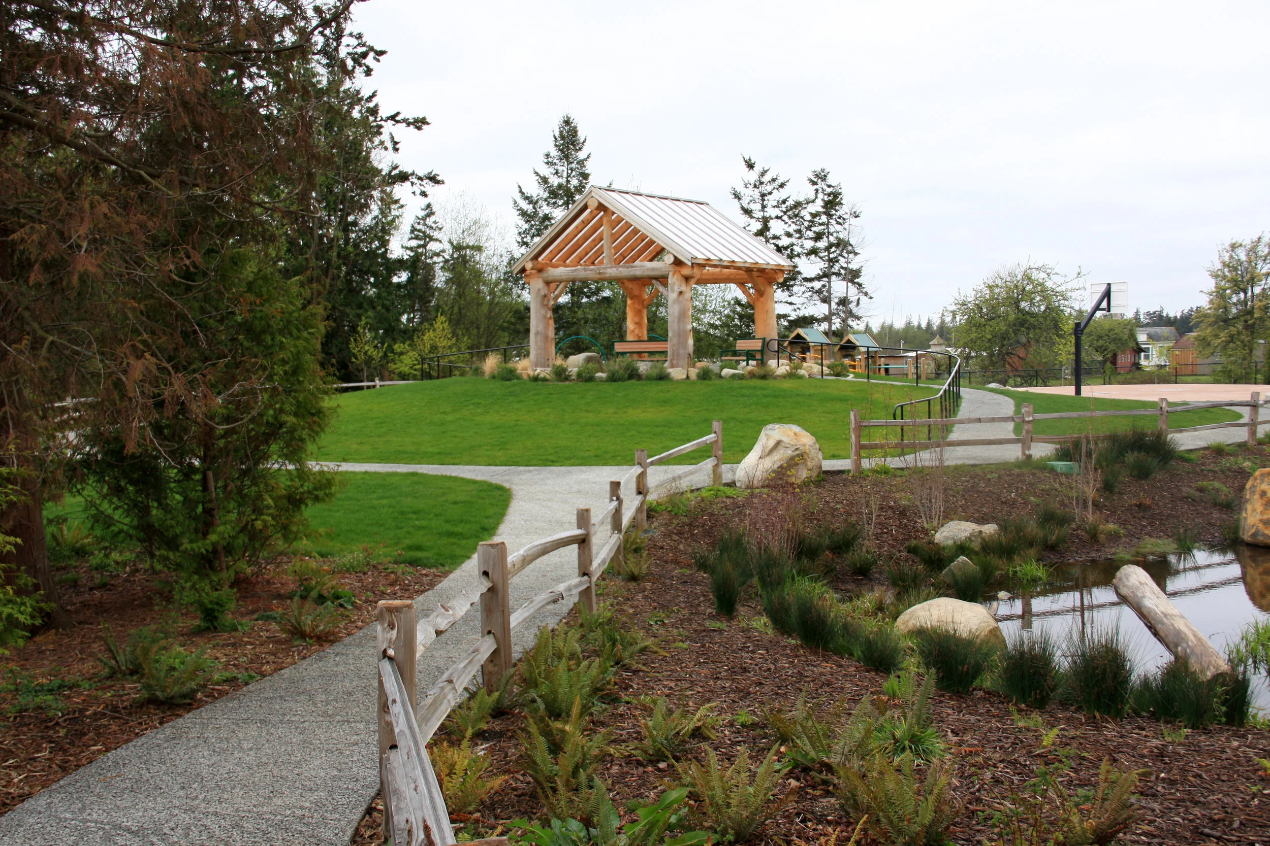 Detail LAND John and Doris Tursi Park — Environmental Works
