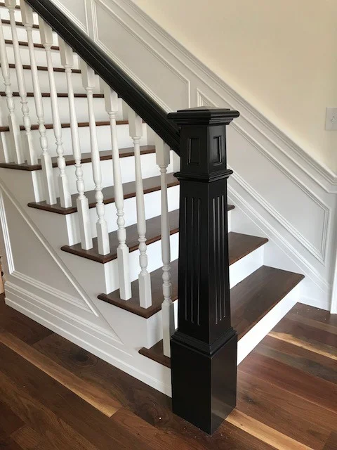 Box Newels — Oak Pointe - Custom Millwork, Specialty Stair Parts and ...