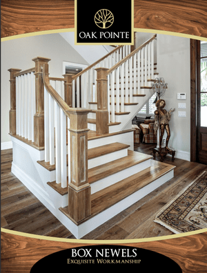 Box Newels — Oak Pointe - Custom Millwork, Specialty Stair Parts and ...