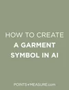 How to create a garment symbol in Adobe Illustrator — Points of Measure