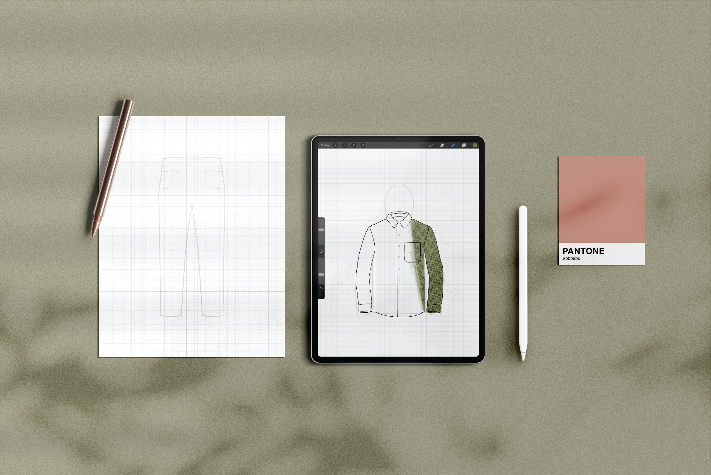 How to Draw Technical Flats by Hand — Points of Measure
