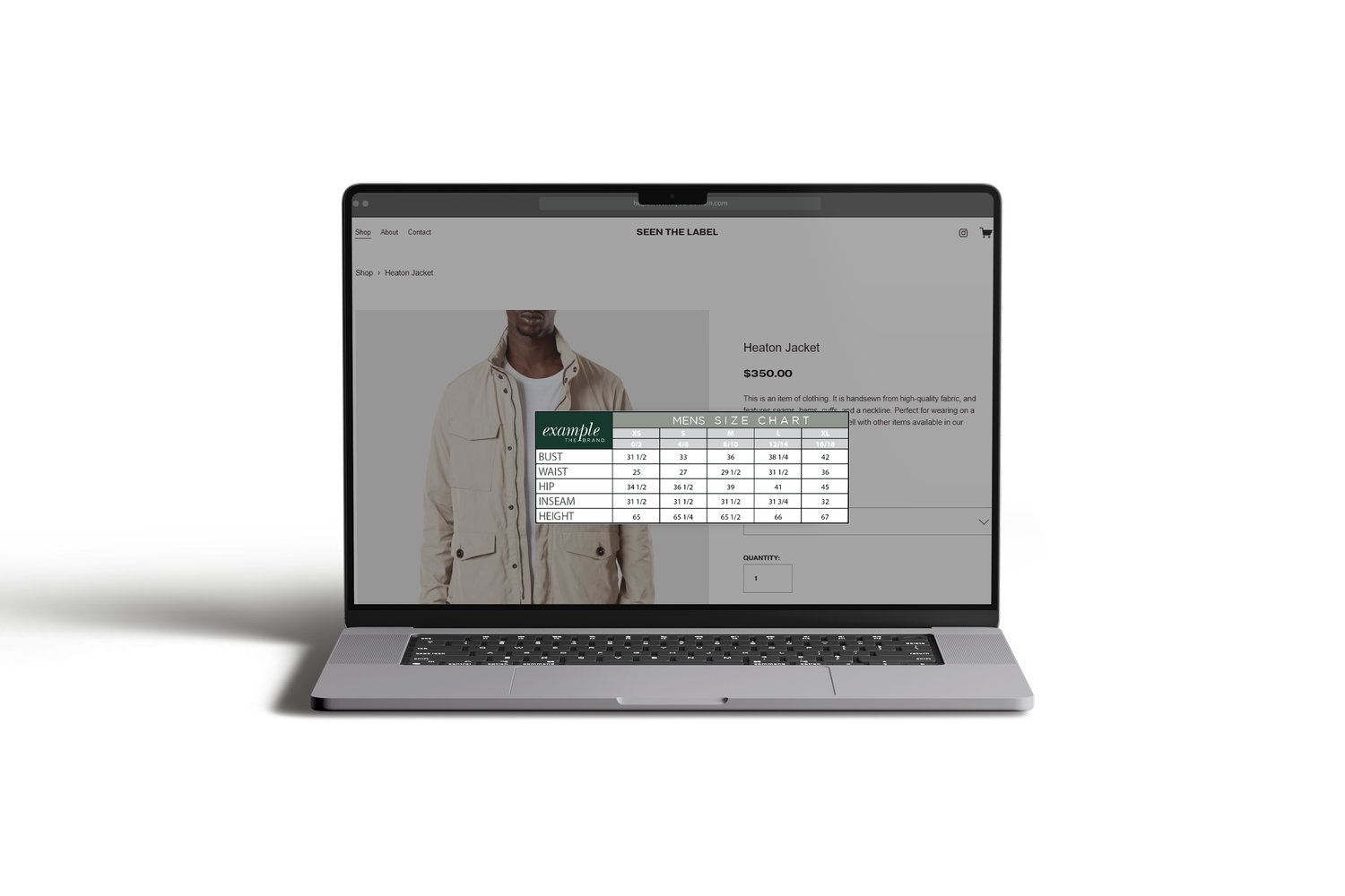 Size Charts: Everything You Need to Know — Points of Measure