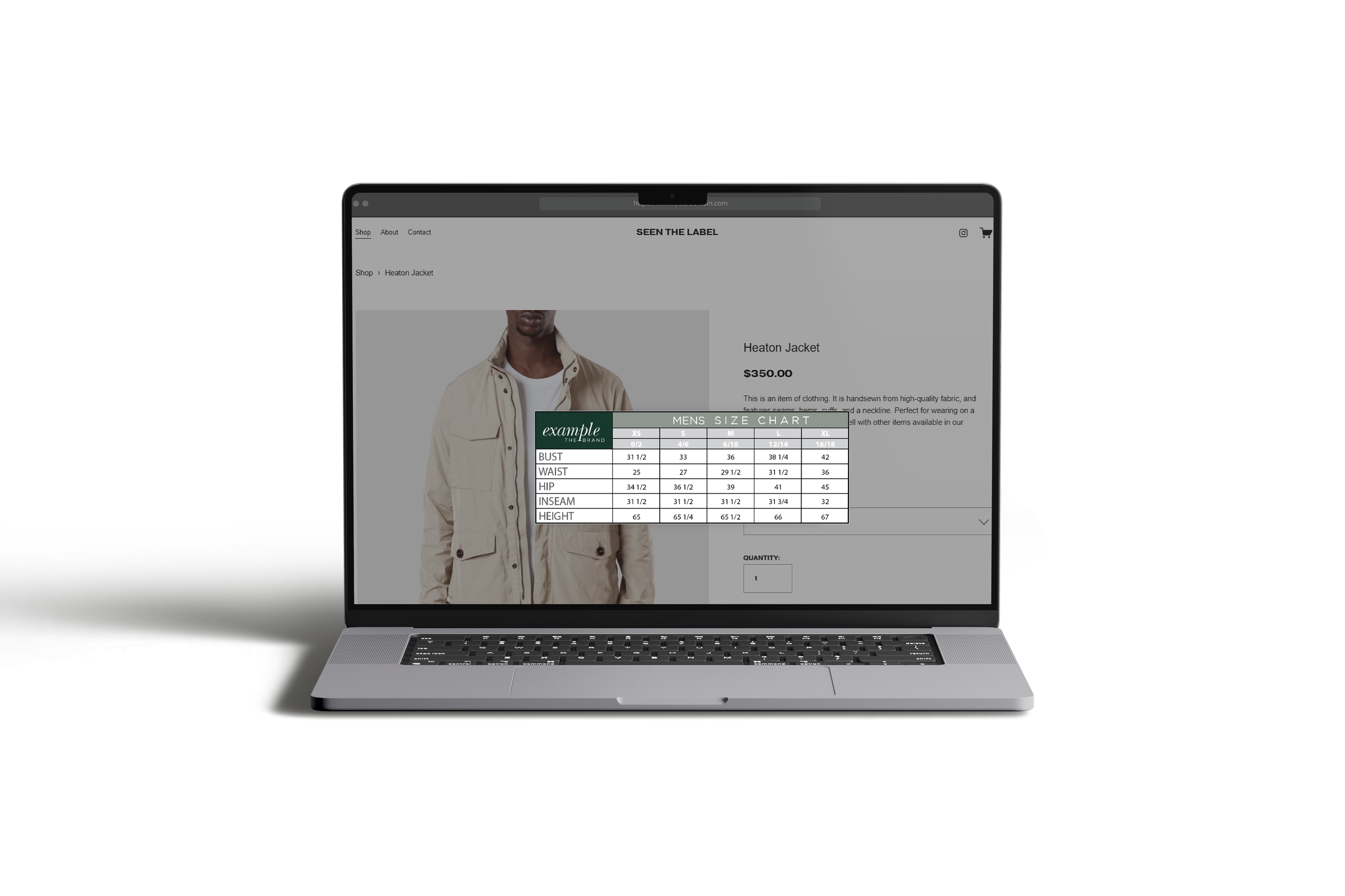 Size Charts: Everything You Need to Know — Points of Measure