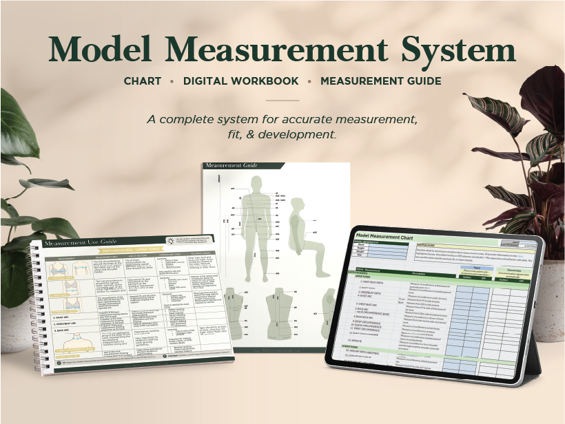 Model Measurement Chart — Points of Measure