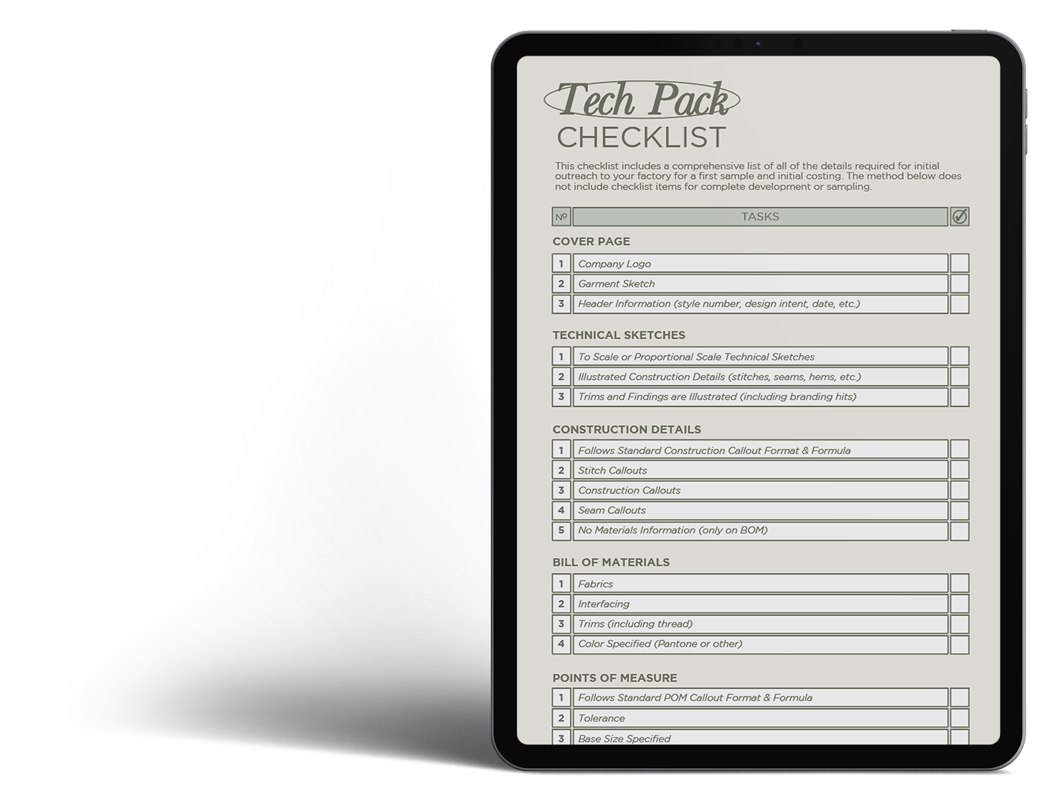 Tech Pack: Everything You Need to Know — Points of Measure