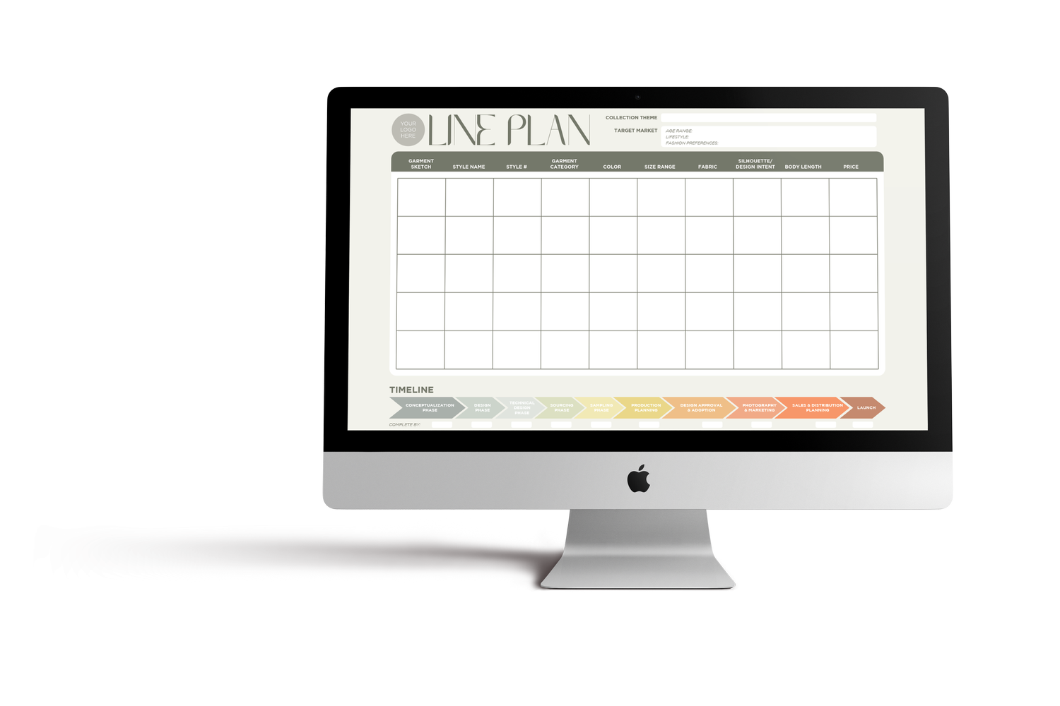 Line Plans for Fashion Design: Everything You Need to Know — Points of ...