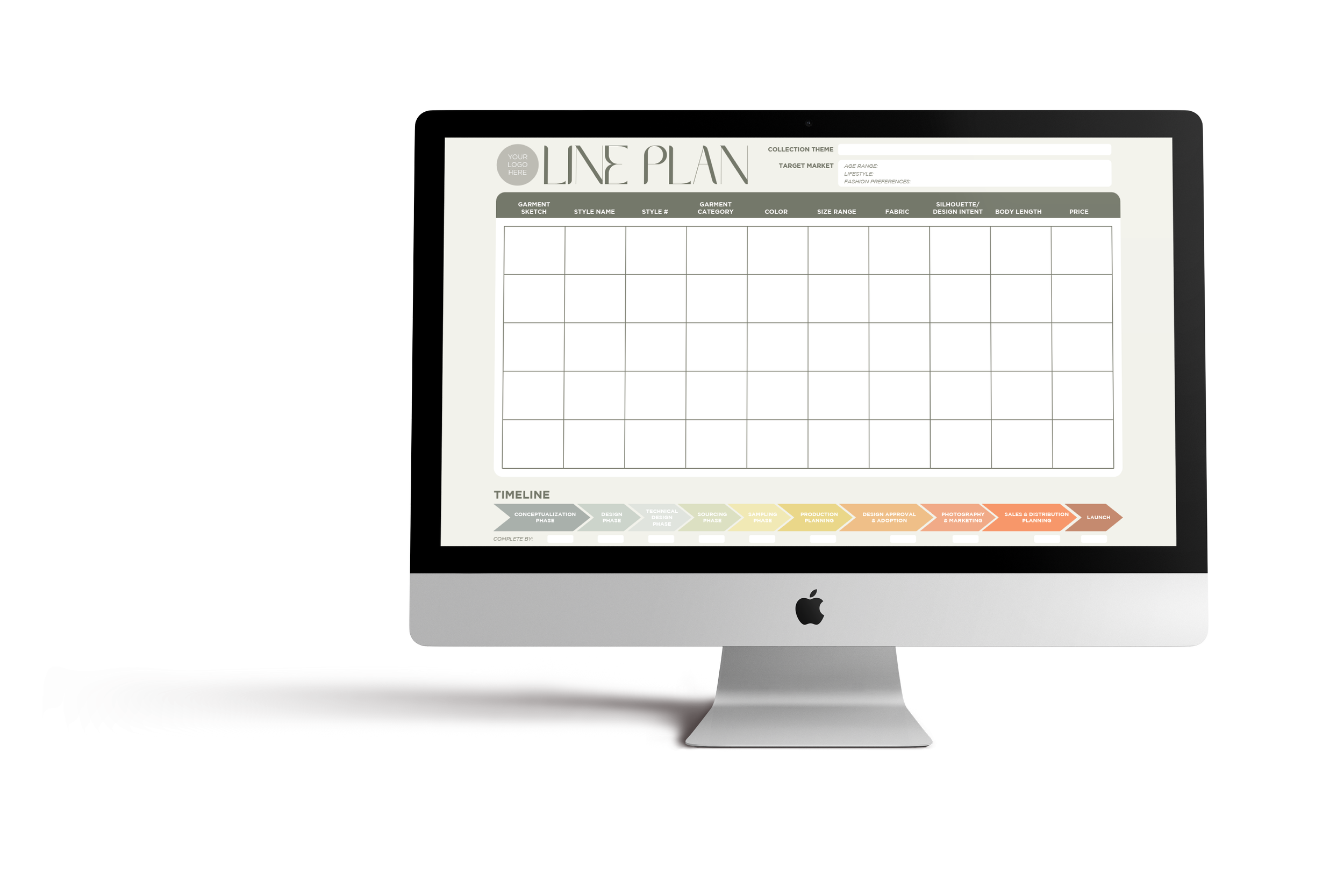 Line Plans for Fashion Design: Everything You Need to Know — Points of ...