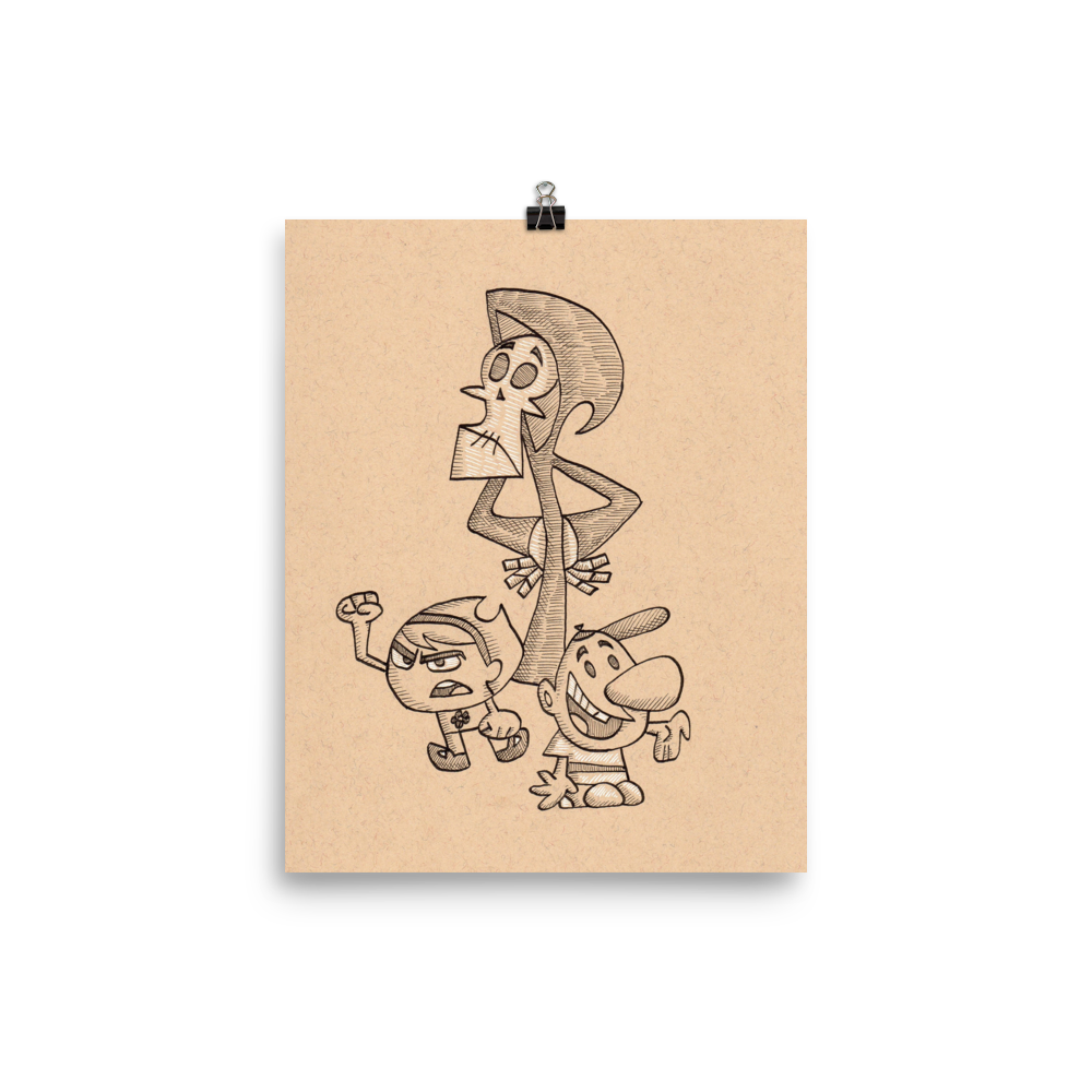 The Grim Adventures Of Billy And Mandy Fan Art