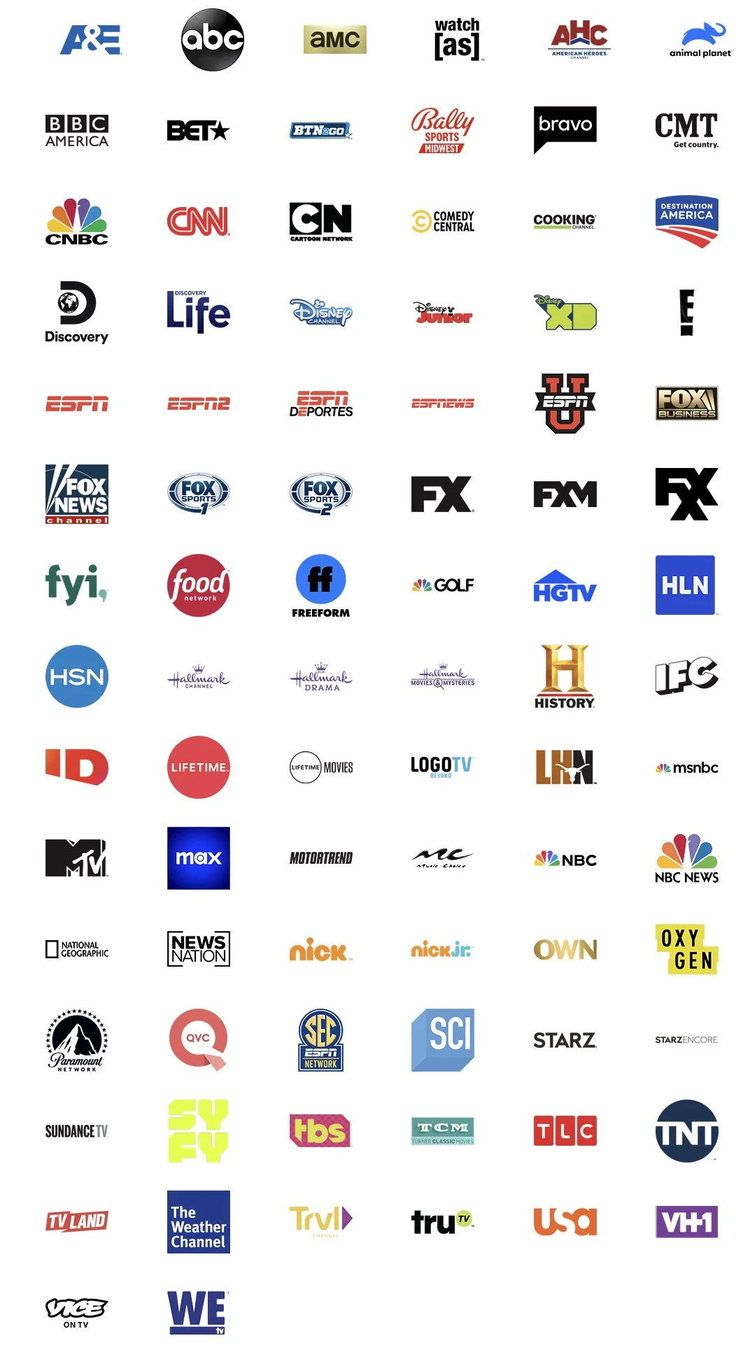 Cable Tv Channels
