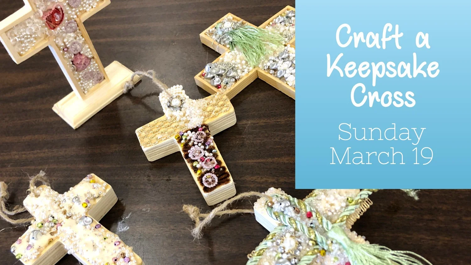 Lenten Activity: Craft a Keepsake Cross — Bethany Presbyterian Church