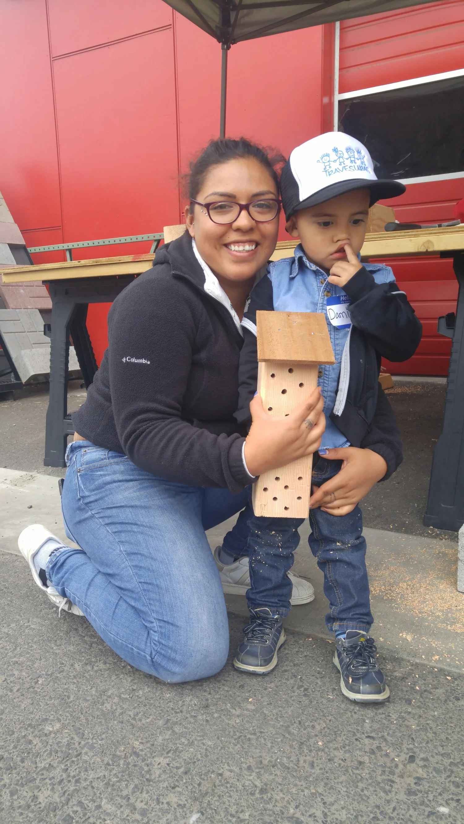 ENERSTRUCTA — May Mason Bee House DIY Workshops @ Tum-A-Lum Lumber