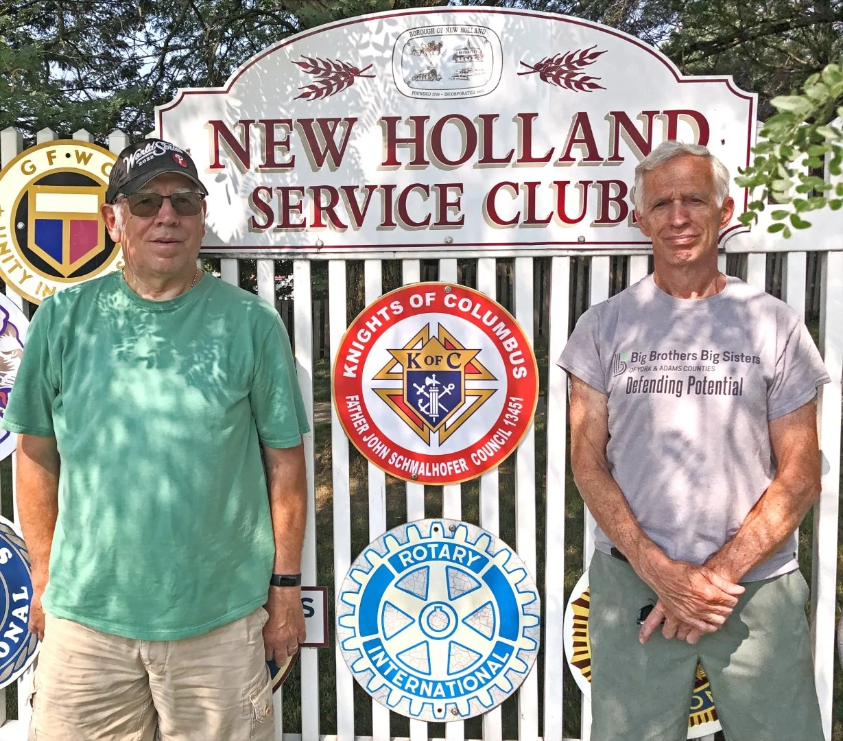 New council signs — Fr. John Schmalhofer Council 13451