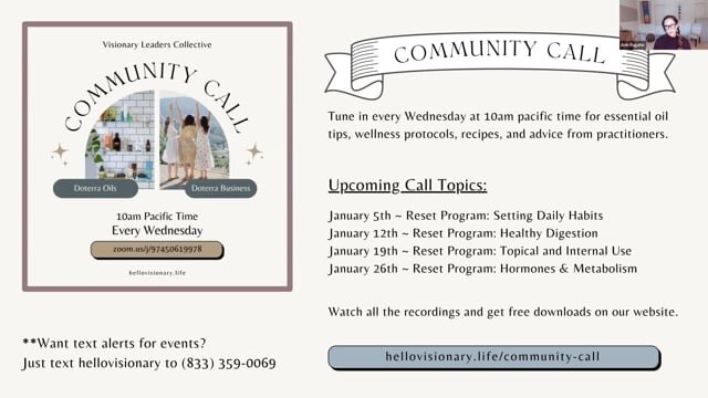 Community Call — Visionary Leaders