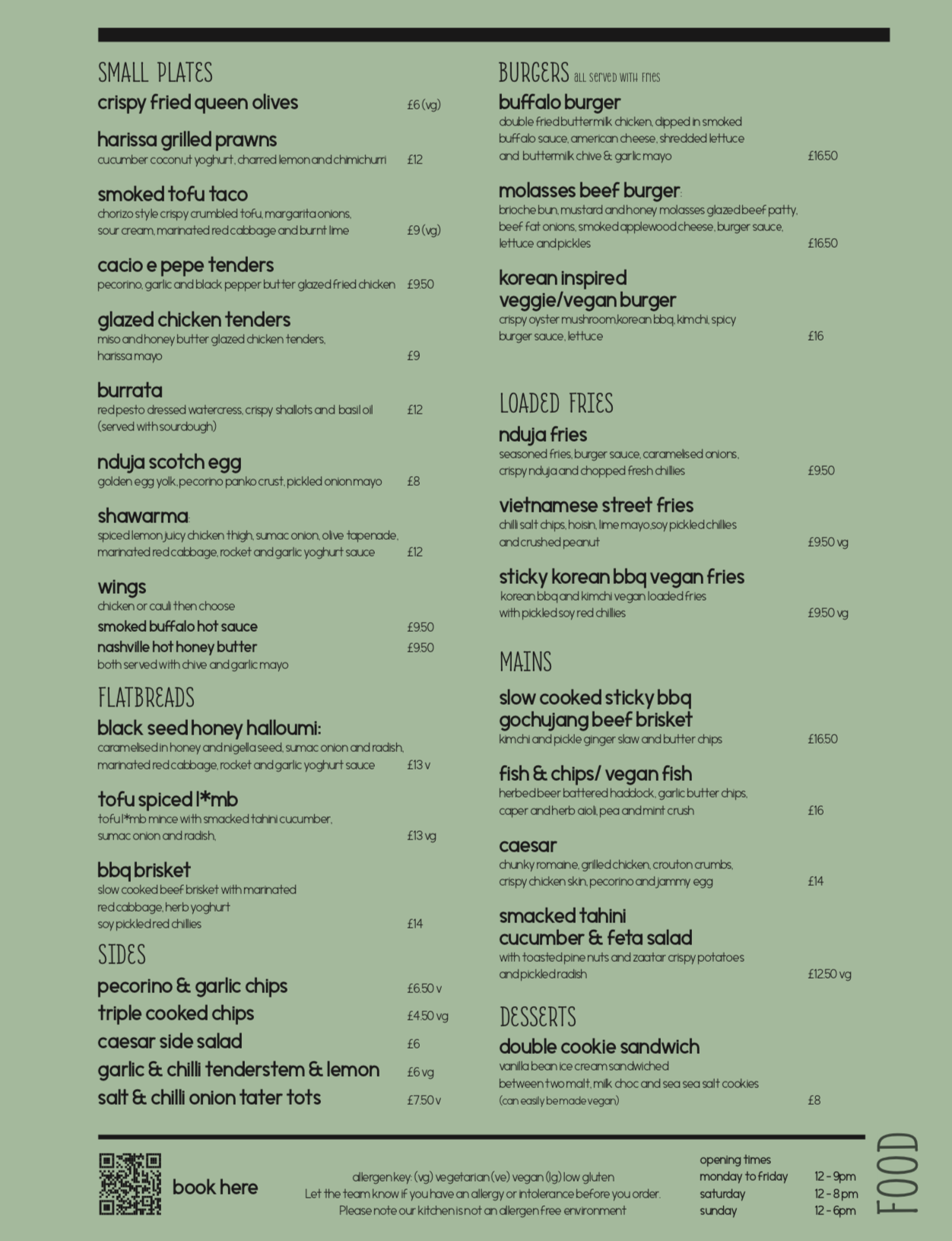 FOOD — White Rabbit