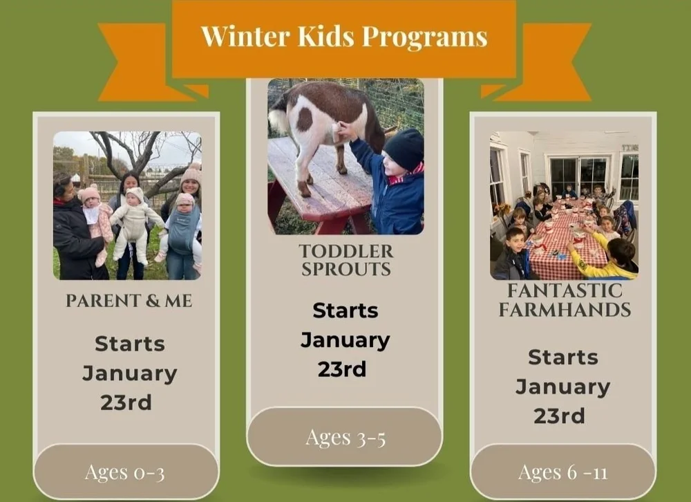 Winter Kids' Programs - Register Now! — Wakeman Town Farm