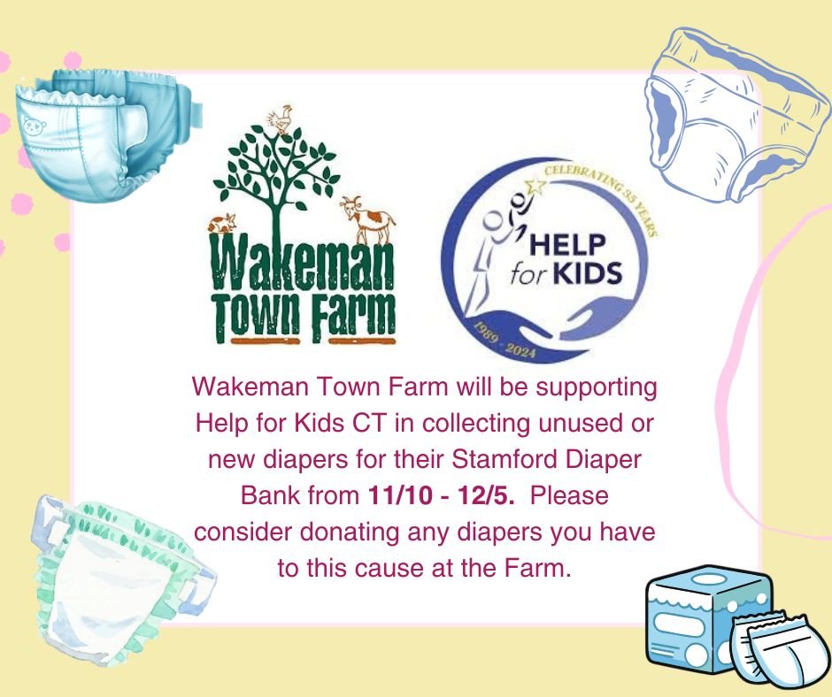 Diaper Drive to support Help for Kids CT now through 12/5! Drop off at ...