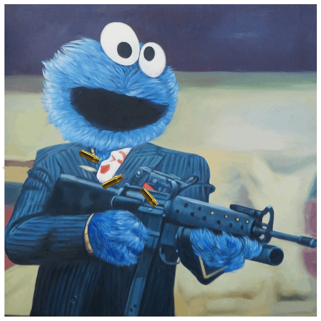 Scarface Machine Gun Gif