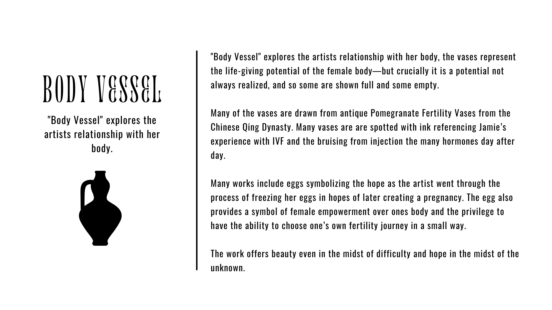 Body Vessel — Jamie Smith