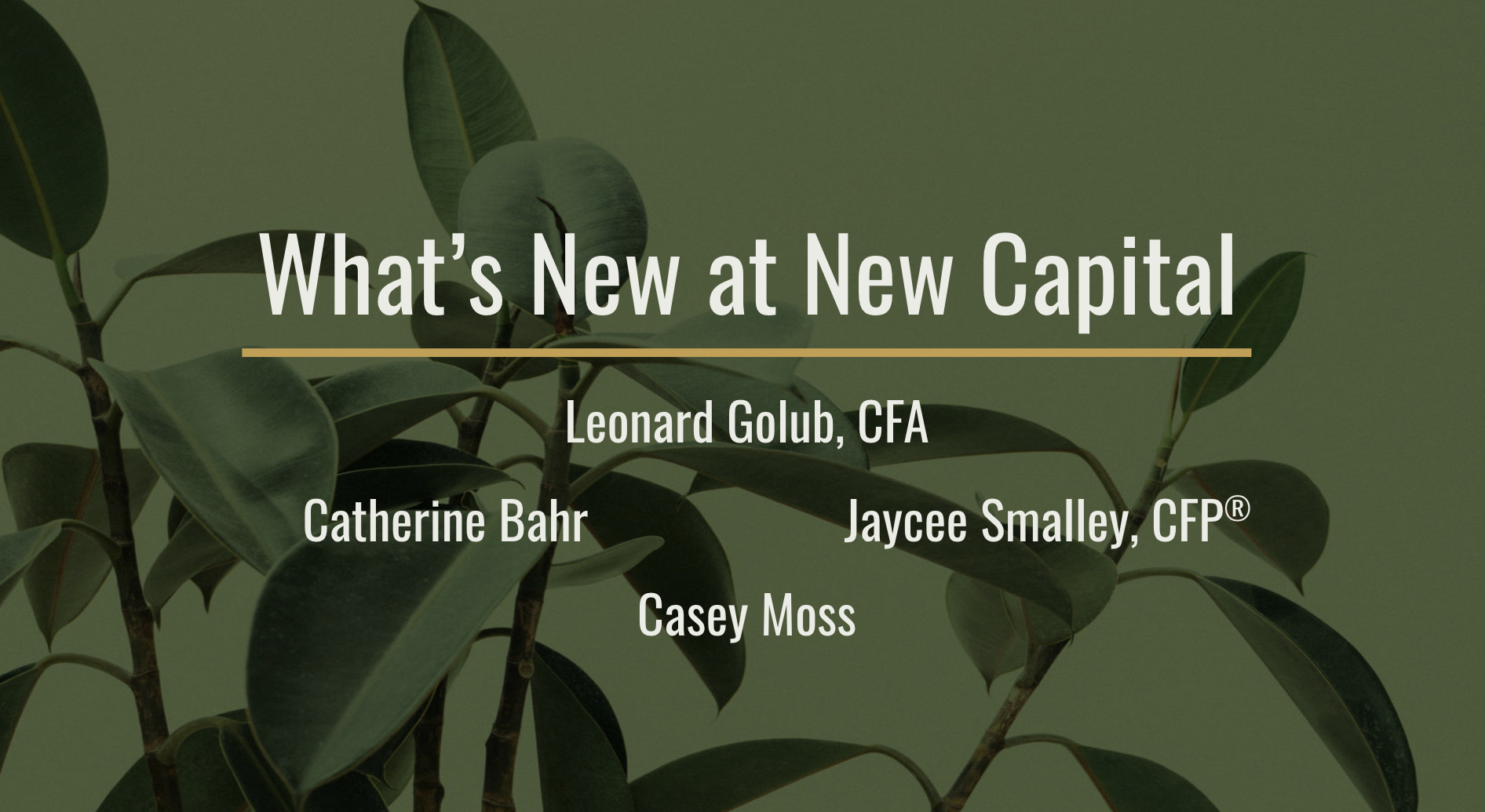 2022 New Capital Annual Conference - Presentations and Slides — The New ...