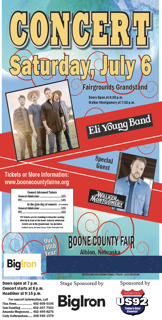 Fair Schedule — Boone County Fair