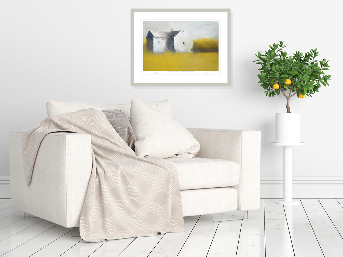 New Victor Mirabelli Art Print Release, "Yellow Fields" - Artform Fine Art
