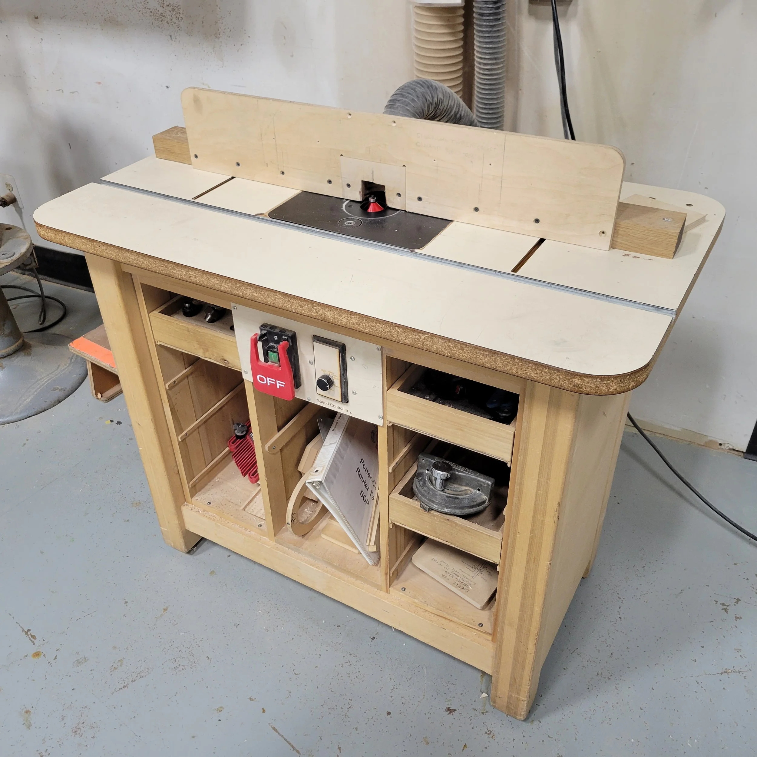 Class-Wood Router Table — Maker Works