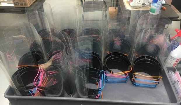 Face Shield Production at Maker Works — Maker Works