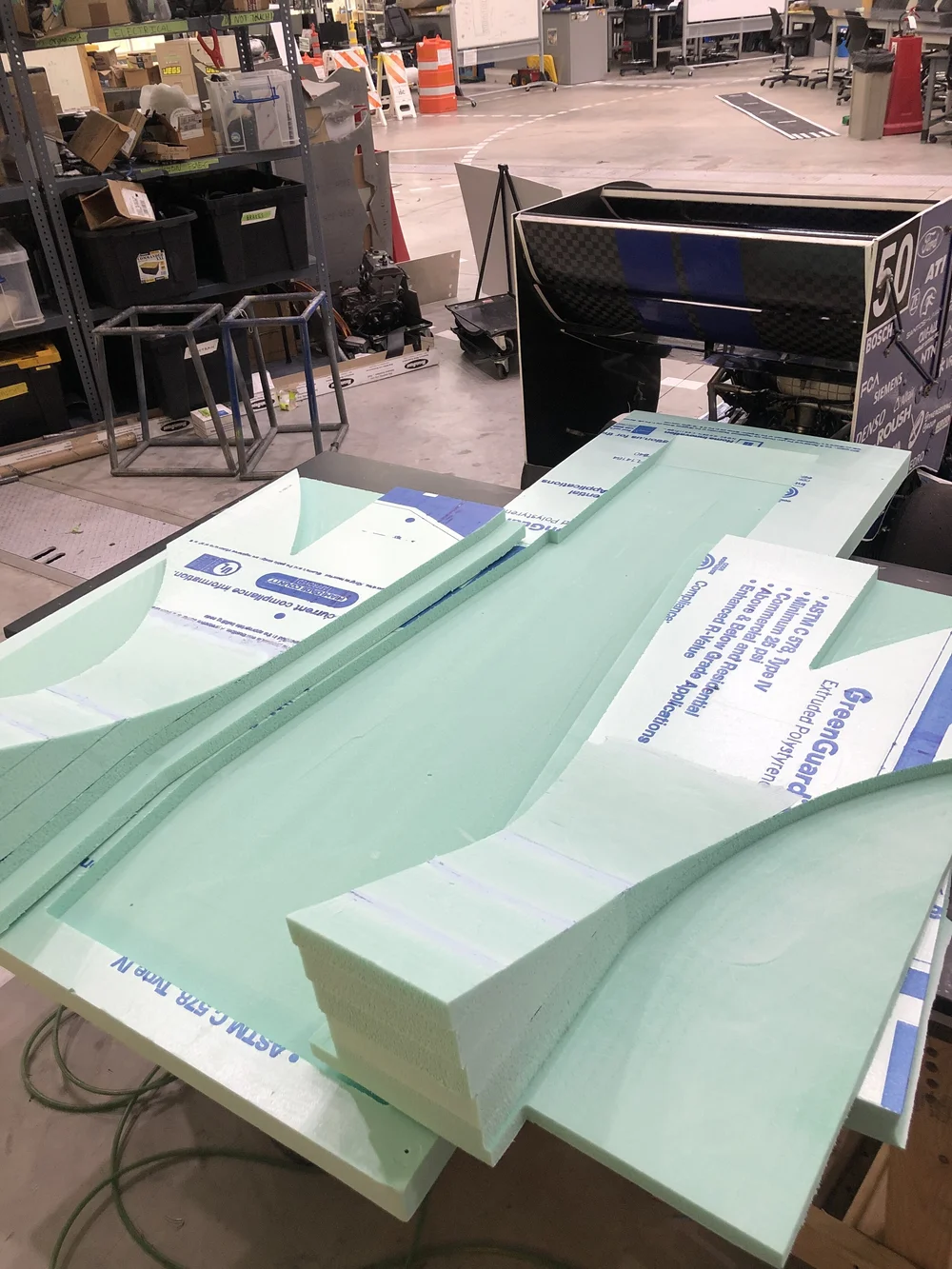 University of Michigan-Dearborn's Formula SAE Racing Team in the Shop ...