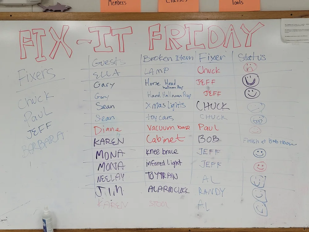 Fix-it Friday — Maker Works