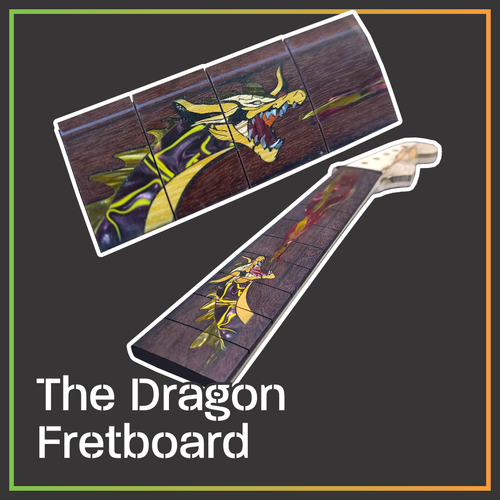 The Story of an Inlaid Dragon Fretboard — Maker Works