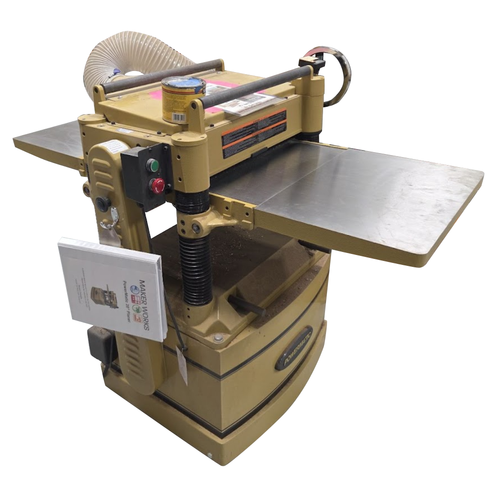 Tool-Wood Powermatic Planer — Maker Works