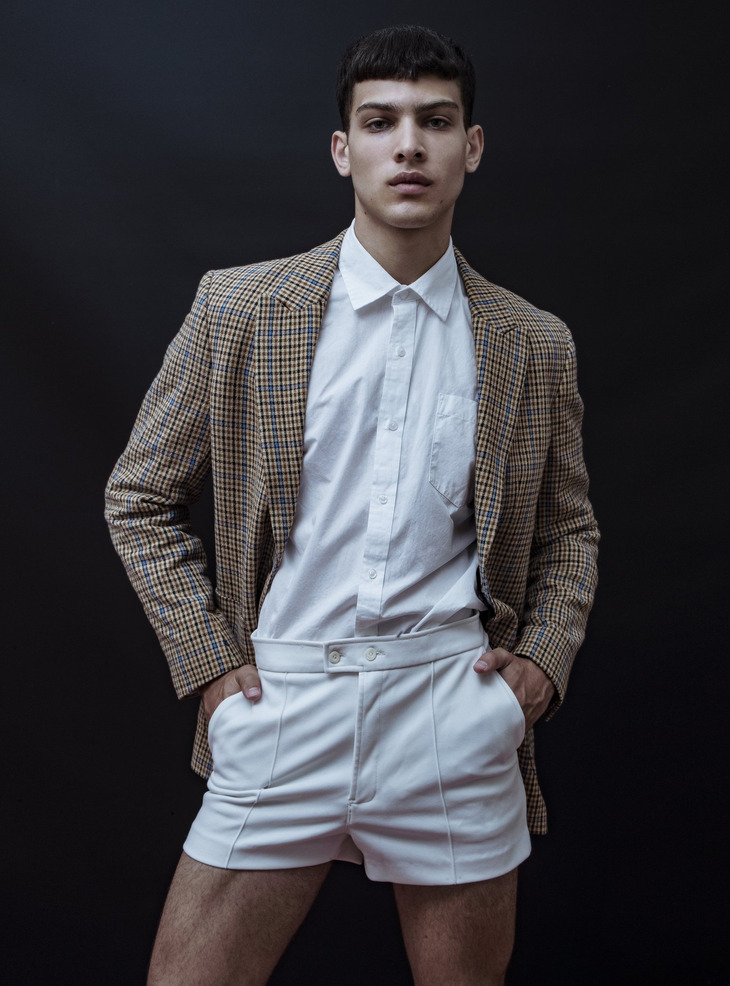 Editorial of male model Jonathan Azar at View Management by Ferran ...