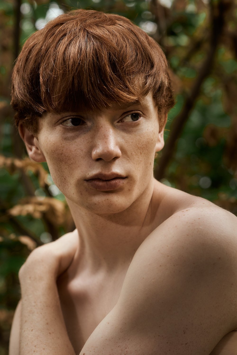 Male model Calum Harper at Menace by photographer Ciaran Christopher ...