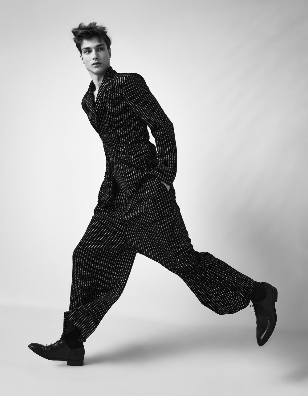 Male model Samuel Trif at Traffic Models by Ferran Casanova for The ...