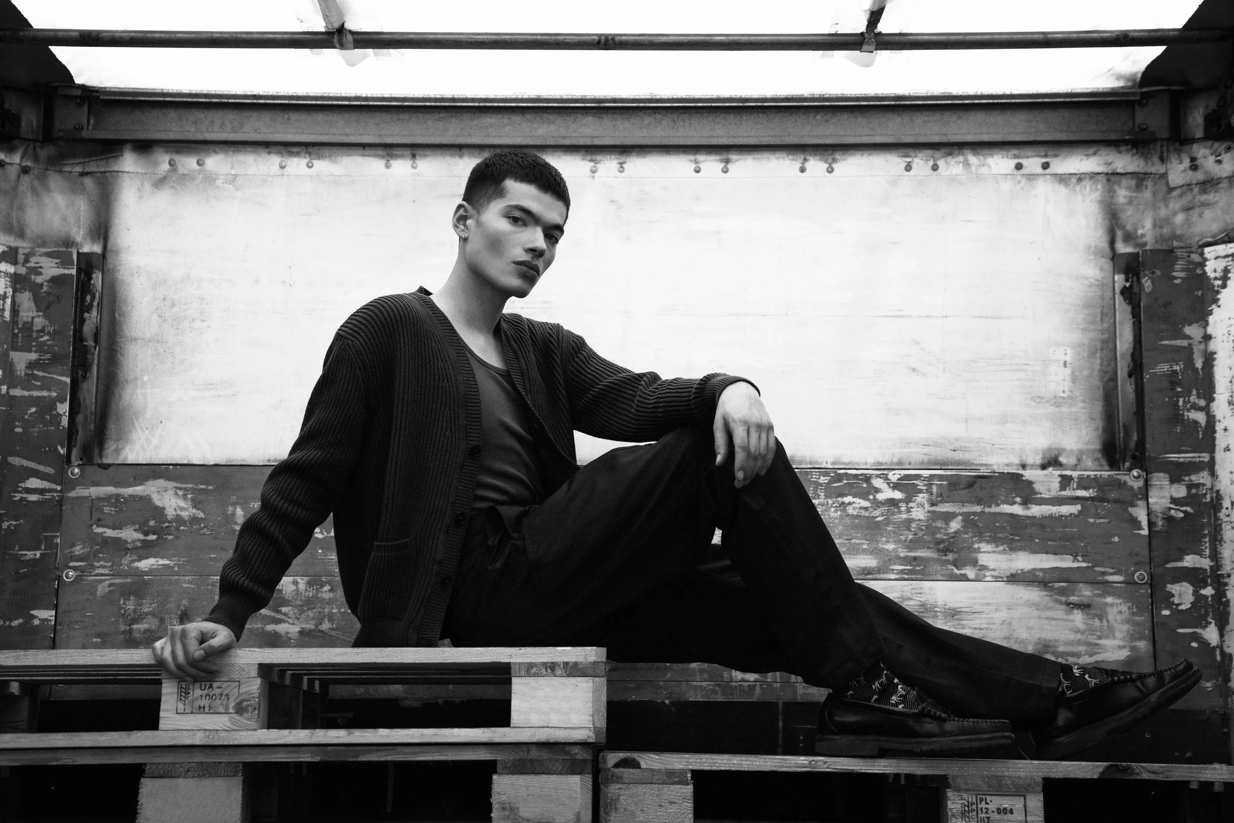 Male model Julius Carli at Sight Management by Vinyet Feliubadaló for ...