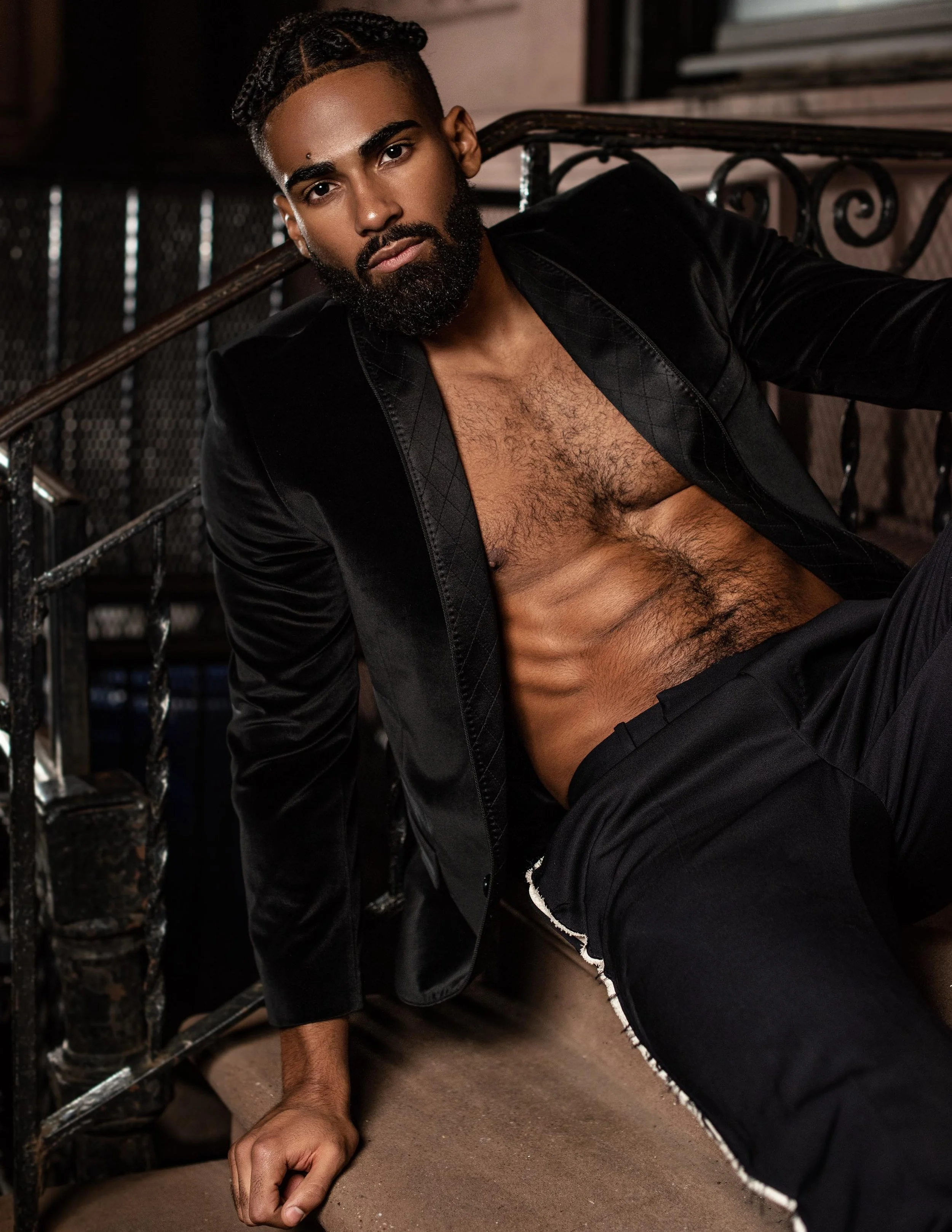 Male model Shomari Francis at Soul Artist Management by Dan Nguyen for ...