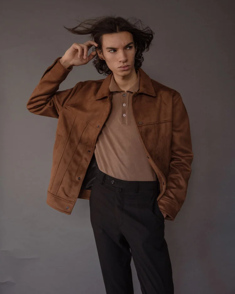 Male model Walid Amhamdi at Menace Model Management by Jakub Koziel for ...