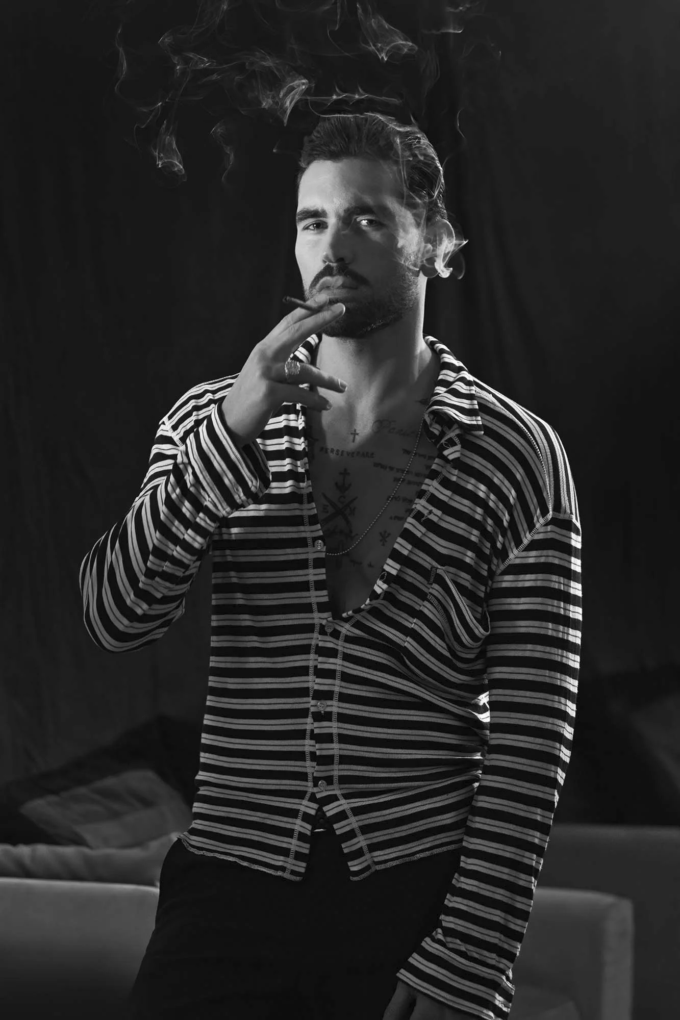 Male model Emanuele Panico at Q Models by photographer Marco Marezza ...