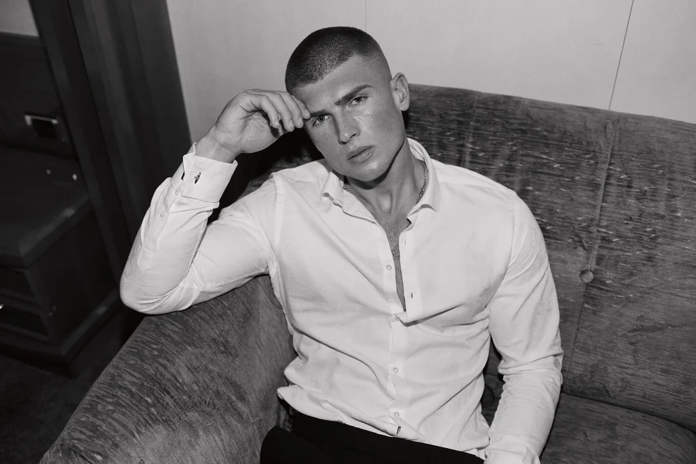 Male model Samuel Zinczenko by photographer Jake Spencer for The Rakish ...