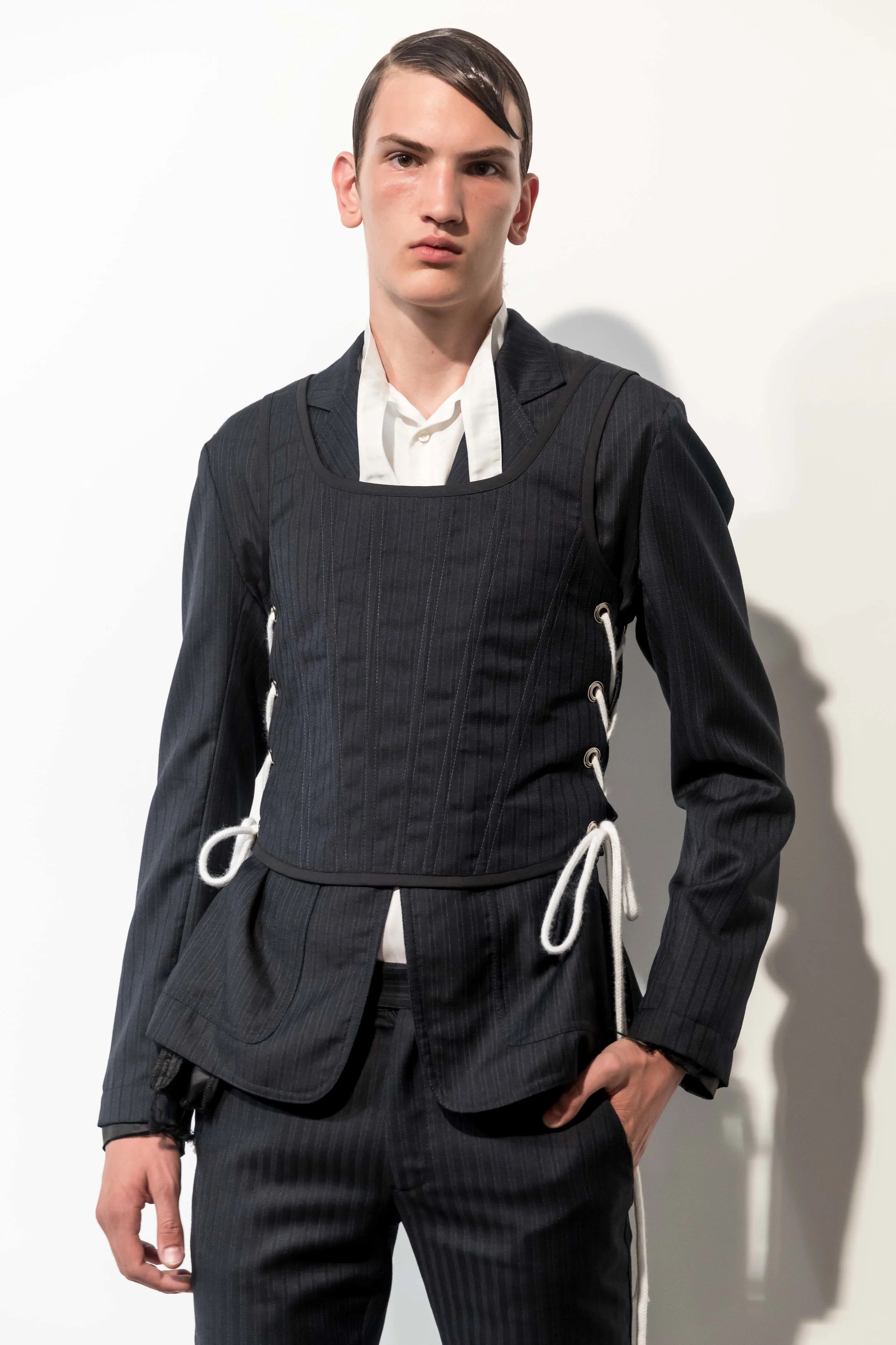 Backstage at Daniel w Fletcher SS19 — The Rakish Gent