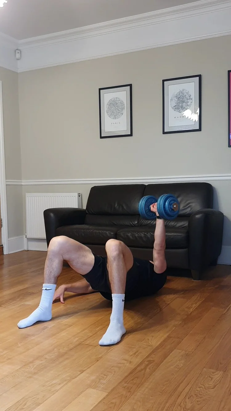At home in isolation push workout by personal trainer Rory McCall for ...